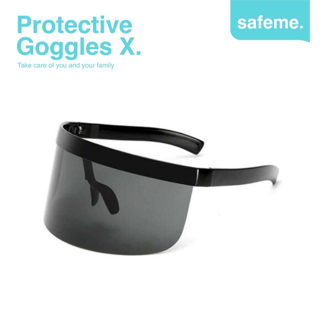 Jual Face Shield Kacamata Fashion Futuristik APD Pelindung Wajah ...