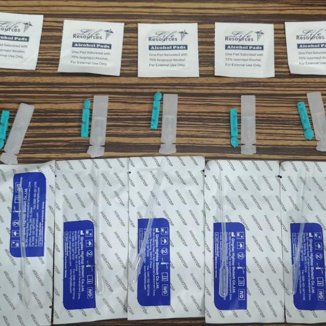 Jual rapid test covid hightop 5 set dari Teras Sekawan Bersama | Goalkes