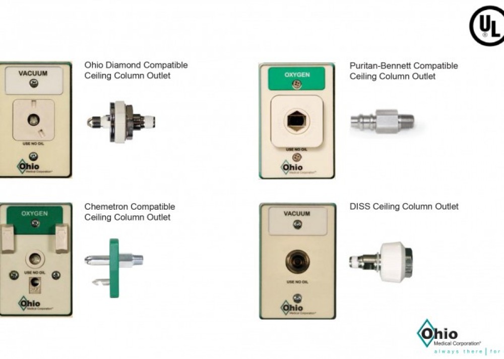 Jual OHIO OHMEDA CONSOLE OUTLET OXY/N2O/AIR/VAC/CO2/WAGD dari PT. Amsar ...