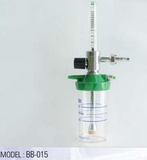 Jual OXYGEN FLOW METER WITH HUMIDIFIER dari zah zah | Goalkes