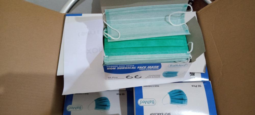 Jual Masker 3 ply dari Agda Alkes shop | Goalkes