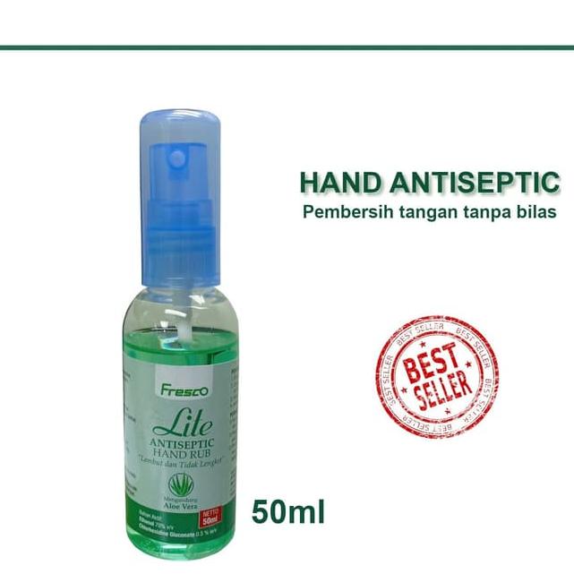 Jual Aseptic Fresco 50ml Antiseptic Hand Rub hand sanitizer dari Cipta ...