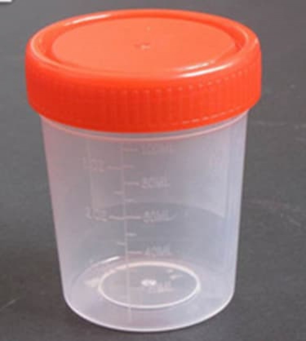 Jual POT URINE 60 ML TUTUP MERAH STERILE dari TRIAS NATHOMI CHEMINDO PT ...