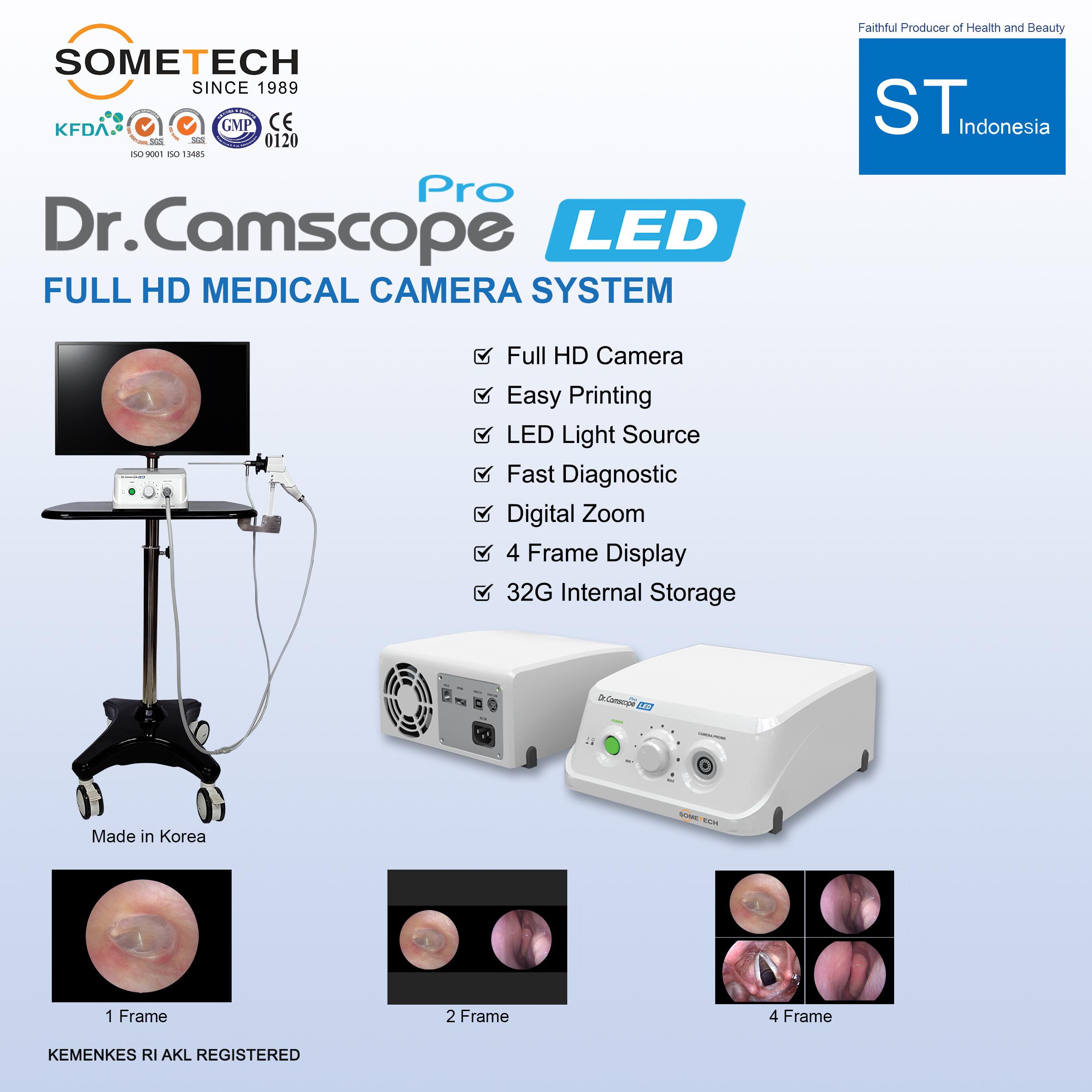Jual VIDEO ENDOSCOPY DR. CAMSCOPE PRO LED 103 E dari ST Indonesia | Goalkes