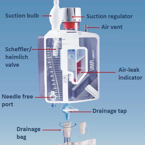 Jual CHEST DRAINAGE XL1000SC dari Sim Paulus Trisaputra | Goalkes