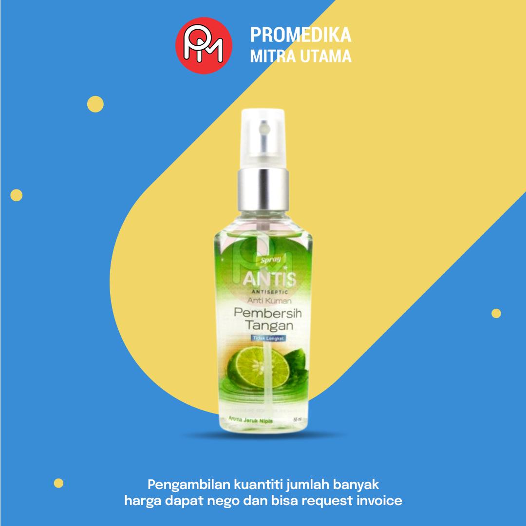 Jual Antis Spray 60ml / 55ml Jeruk Nipis dari PT. Promedika Mitra Utama | Goalkes