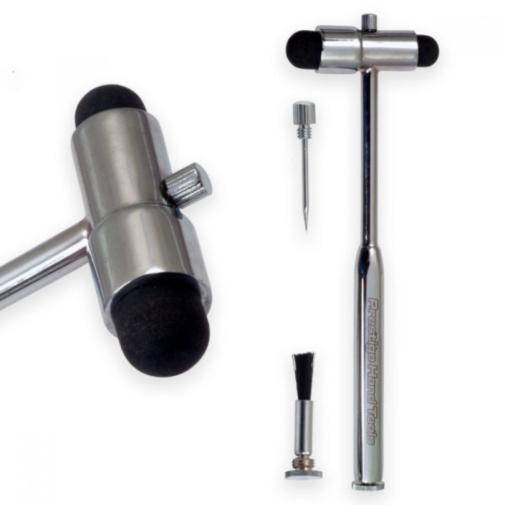 Jual Buck Percussion Hammer 18 cm With Needle and Brush Stainless Steel ...