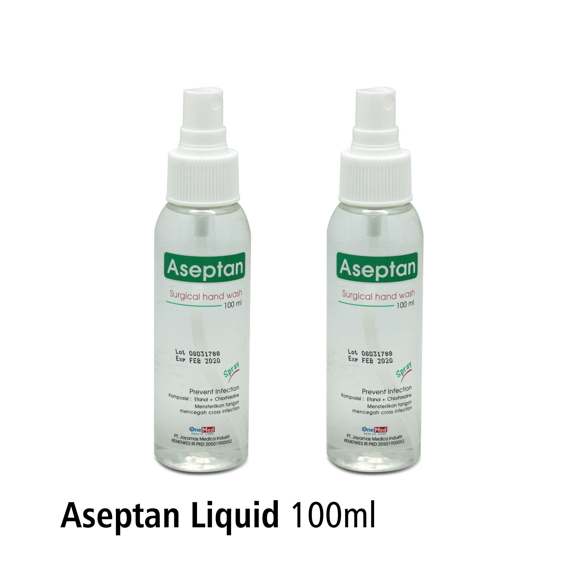 Jual Aseptan Liquid Spray 100ml Onemed dari Onemed Medicom | Goalkes