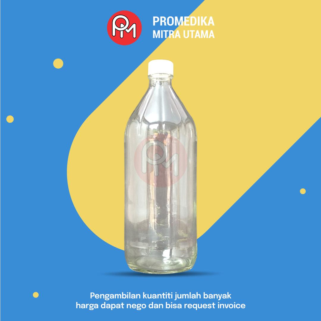 Jual Botol Sample Kaca Transparant 1liter Non Merk dari PT. Promedika ...