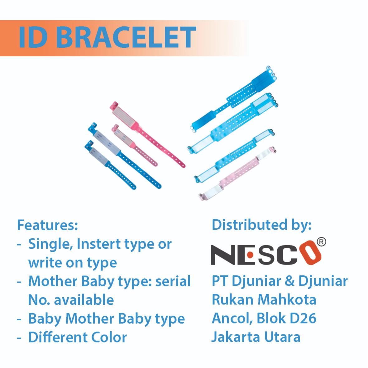 Jual Gelang ID Dewasa blue dari Nesco Official | Goalkes