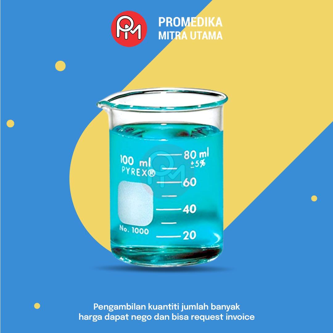 Jual Beker Glasss Kaca Merk Pyrex 25ml-1000ml dari PT. Promedika Mitra ...