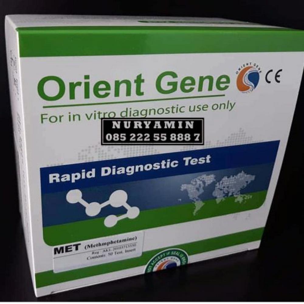 Jual Rapidtest MET Strip Orient Gene dari Toko Alkesplaza | Goalkes